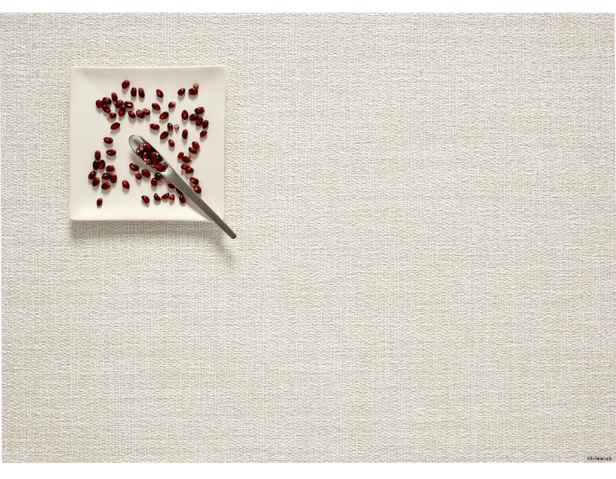 Chilewich - Boucle Rectangular Placemat - Marshmallow | Provide